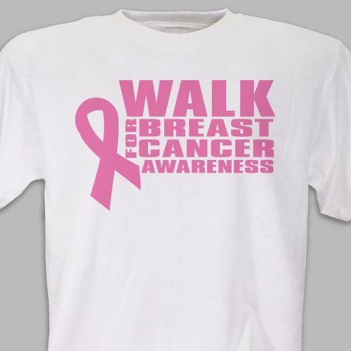 Walk for Breast Cancer T-Shirt | MyWalkGear.com