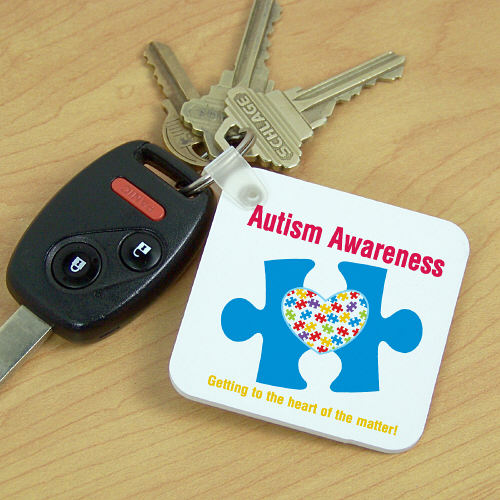 Autism Awareness Key Chain | MyWalkGear.com