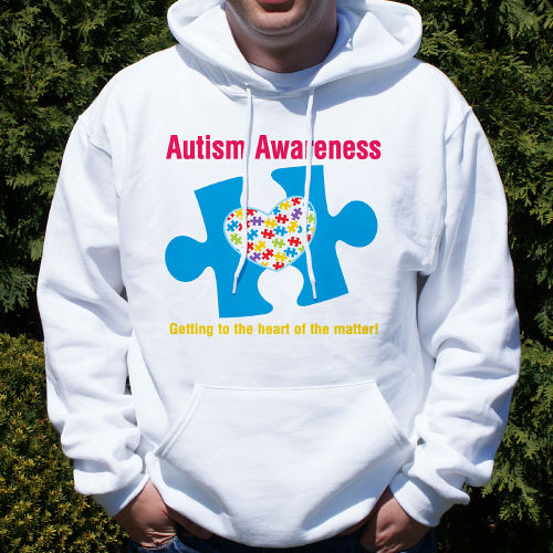 Autism Awareness Hooded Sweatshirt | MyWalkGear.com