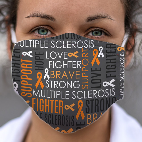 Multiple Sclerosis Awareness Face Mask | MyWalkGear