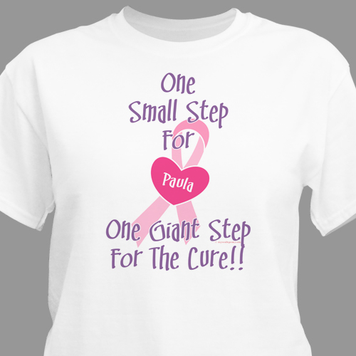 Custom Printed Breast Cancer Awareness Walk Shirt | MyWalkGear.com