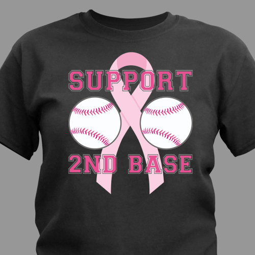 Support Second Base T-Shirt | MyWalkGear.com