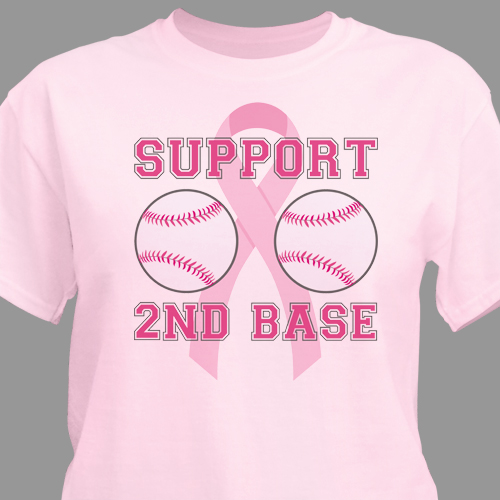 Support Second Base T-Shirt | MyWalkGear.com